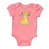Disney Lion King Simba Infant Baby Girls Bodysuit Pants and Headband 3 ...