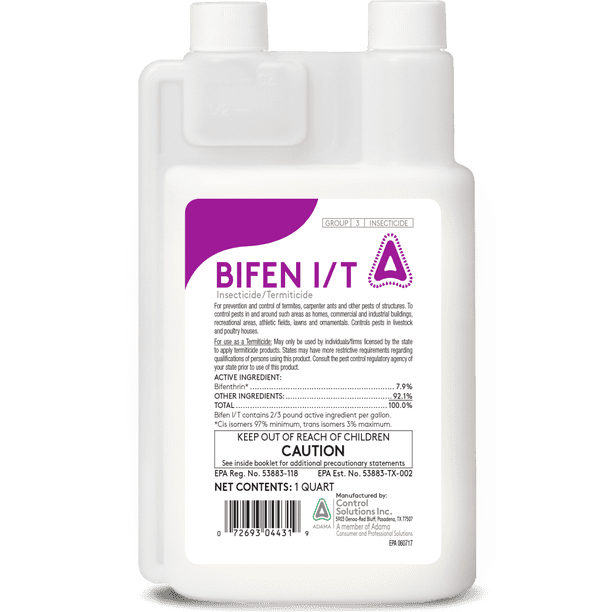 Bifen I/T Insecticide - Kills Over 75 Listed Pests - 1 Case (12 x 32 fl ...