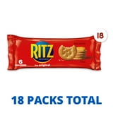 RITZ Original Crackers, 18 Single Packs, Buttery Flavor Snack - Walmart.com
