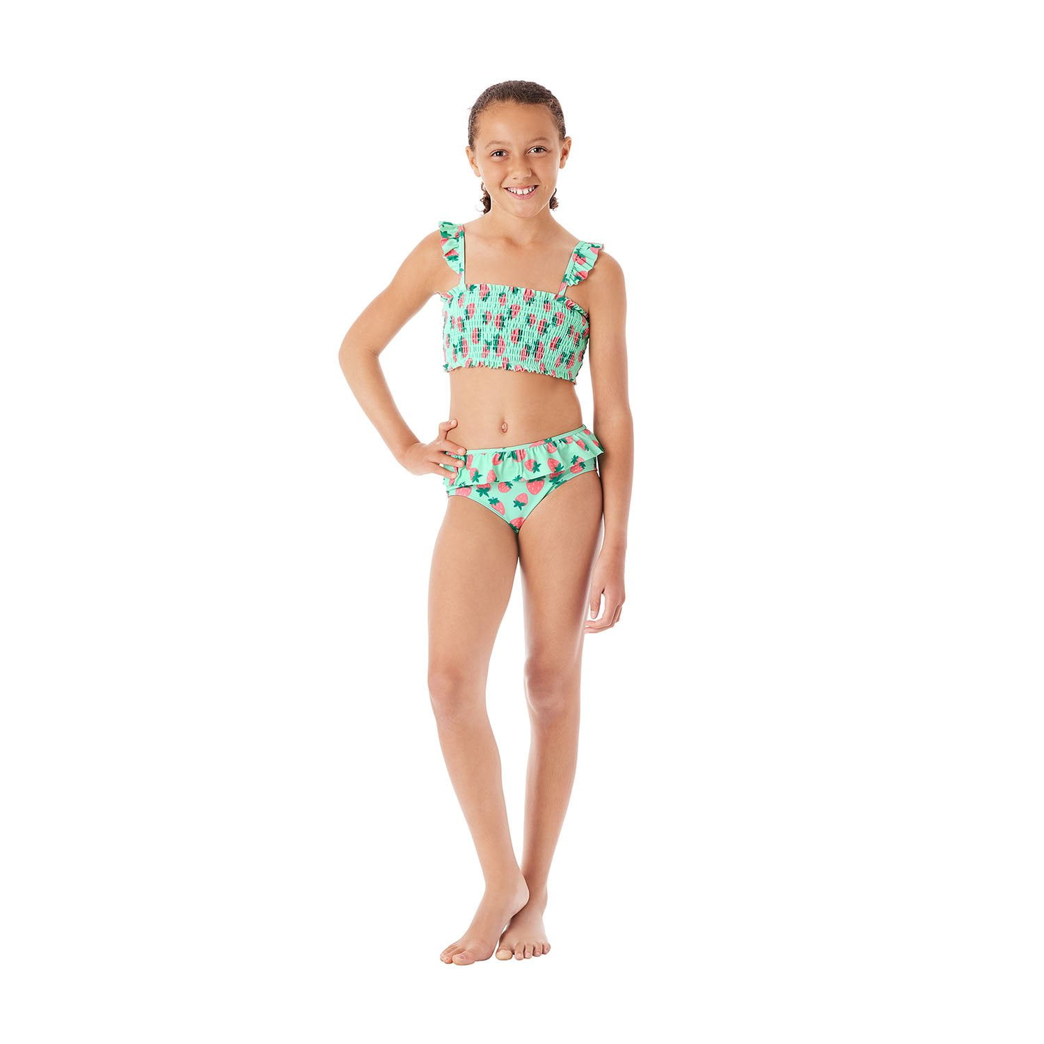 Member's Mark Girls 2-Piece Smocked Swim Set - Samsclub.com