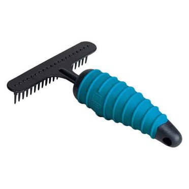 Ergonomic Double Tooth Row Pet Undercoat Rakes Professional Dog ...