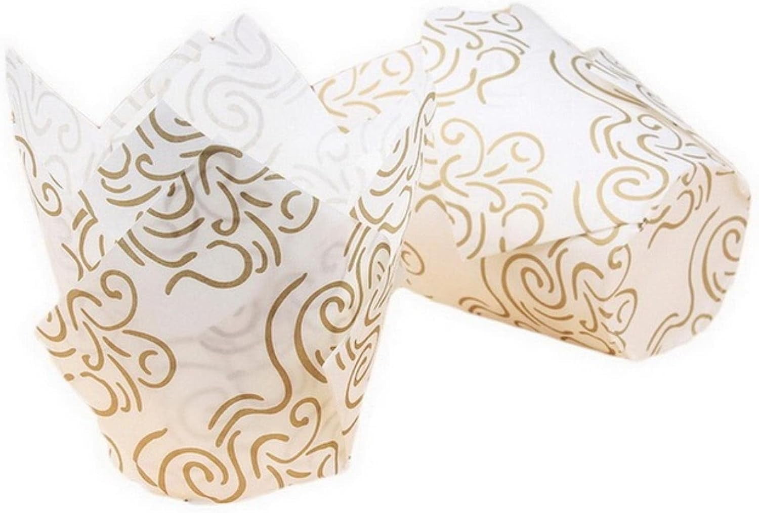 50Pcs Muffin Cupcake Paper Cups Cupcake Liner Baking Muffin Box Cup ...