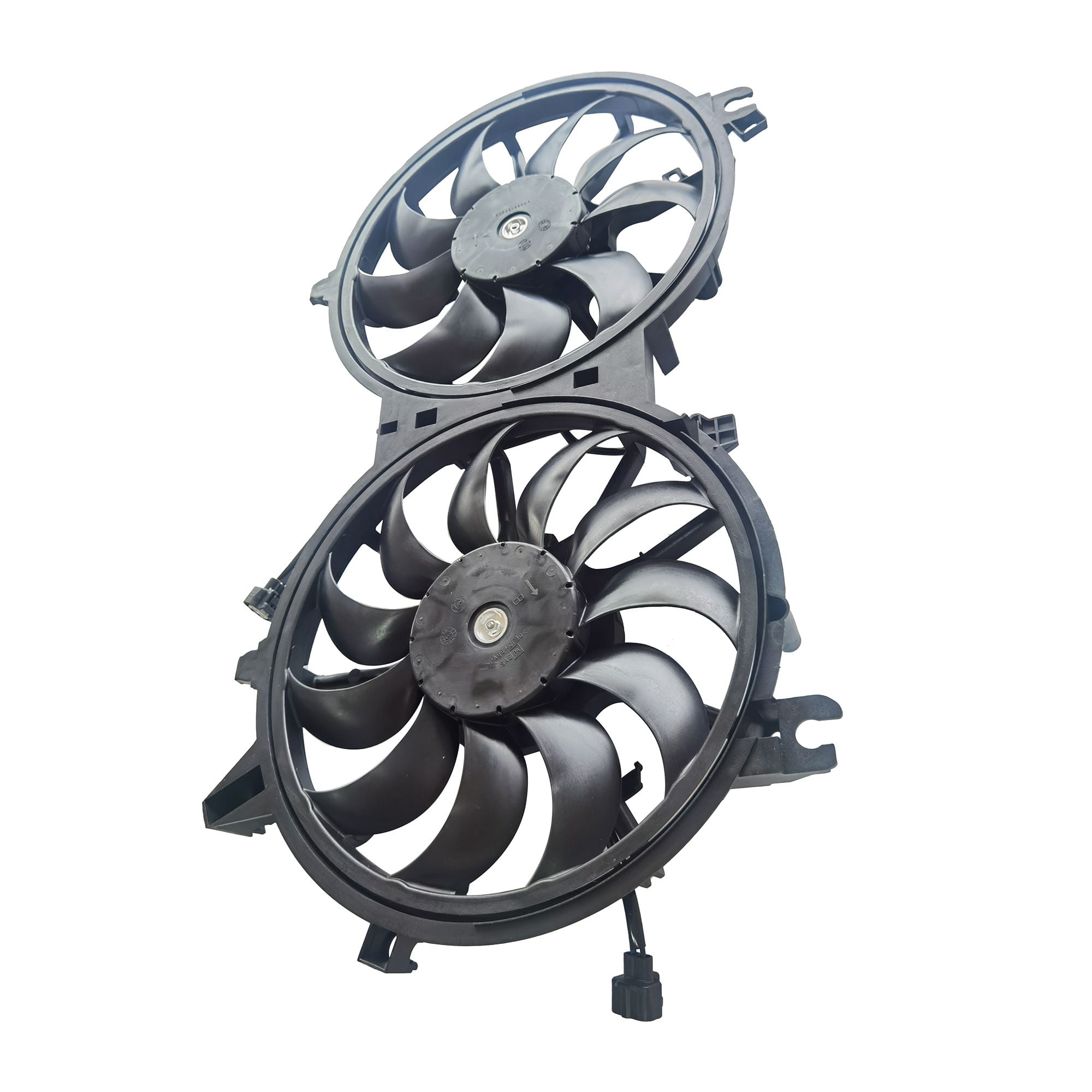 Radiator & Condenser Fan w/o Module For Nissan 370Z Q70 Q60 FX35 G35 ...