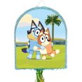Bluey & Bingo Party Favor Pinata - Pull String, Cardstock & Tissue ...