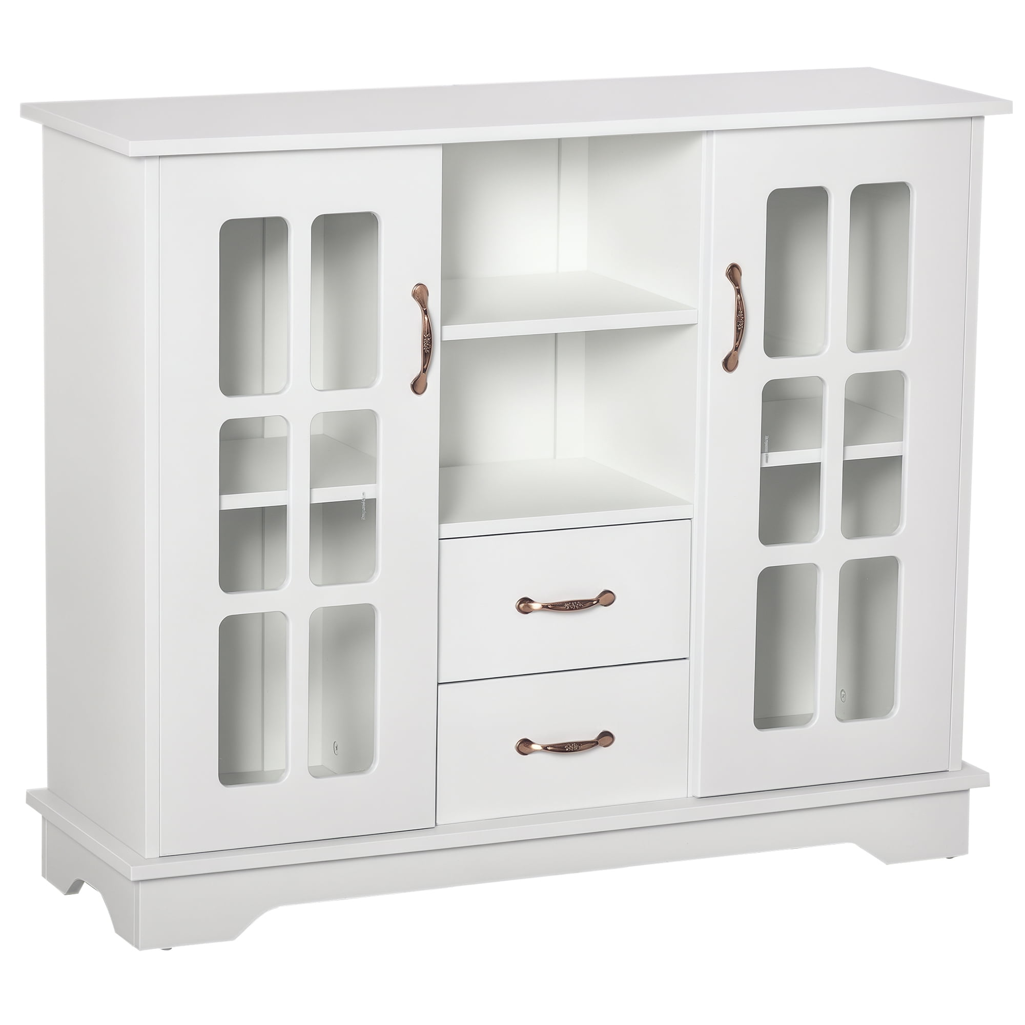 Click here for Homcom Buffet Cabinet With Drawers  Cupboard  Shel... prices
