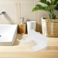 BESTYASH No Drill White Pegboard Hair Dryer Holder Stand Bathroom ...
