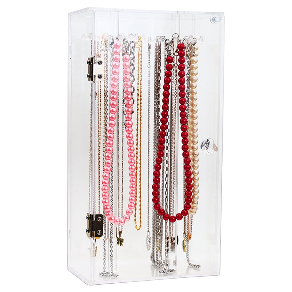 Click here for Gashome Clear Necklace Organizer acrylic Necklace... prices