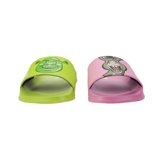 Shrek & Donkey Men's Green & Pink Slide Sandals -Large - Walmart.com