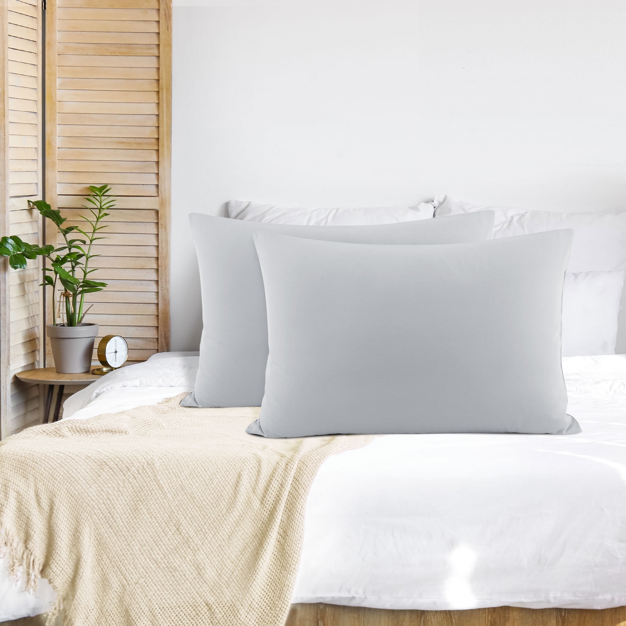 Click here for Piccocasa Bamboo Pillowcases Set Of 2  Breathable... prices