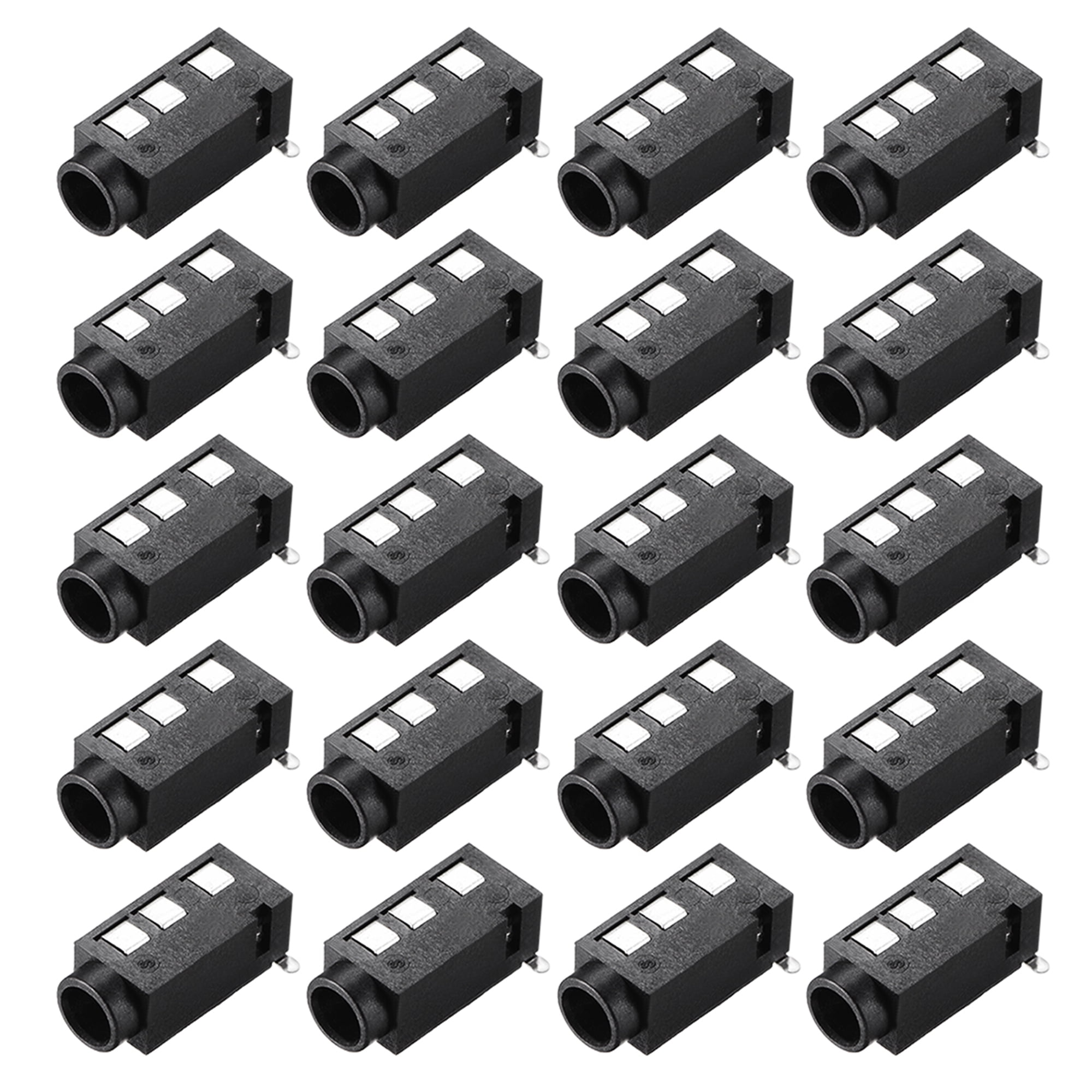 3.5 mm Audio Jack Connector PCB Mount Female Socket 4Pin PJ-320D 20pcs ...