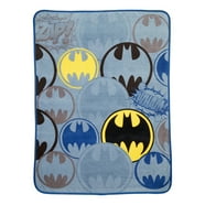 "Batman Fleece Superhero Kids Plush Throw Blanket 45"" x 60"" DC Comics ...
