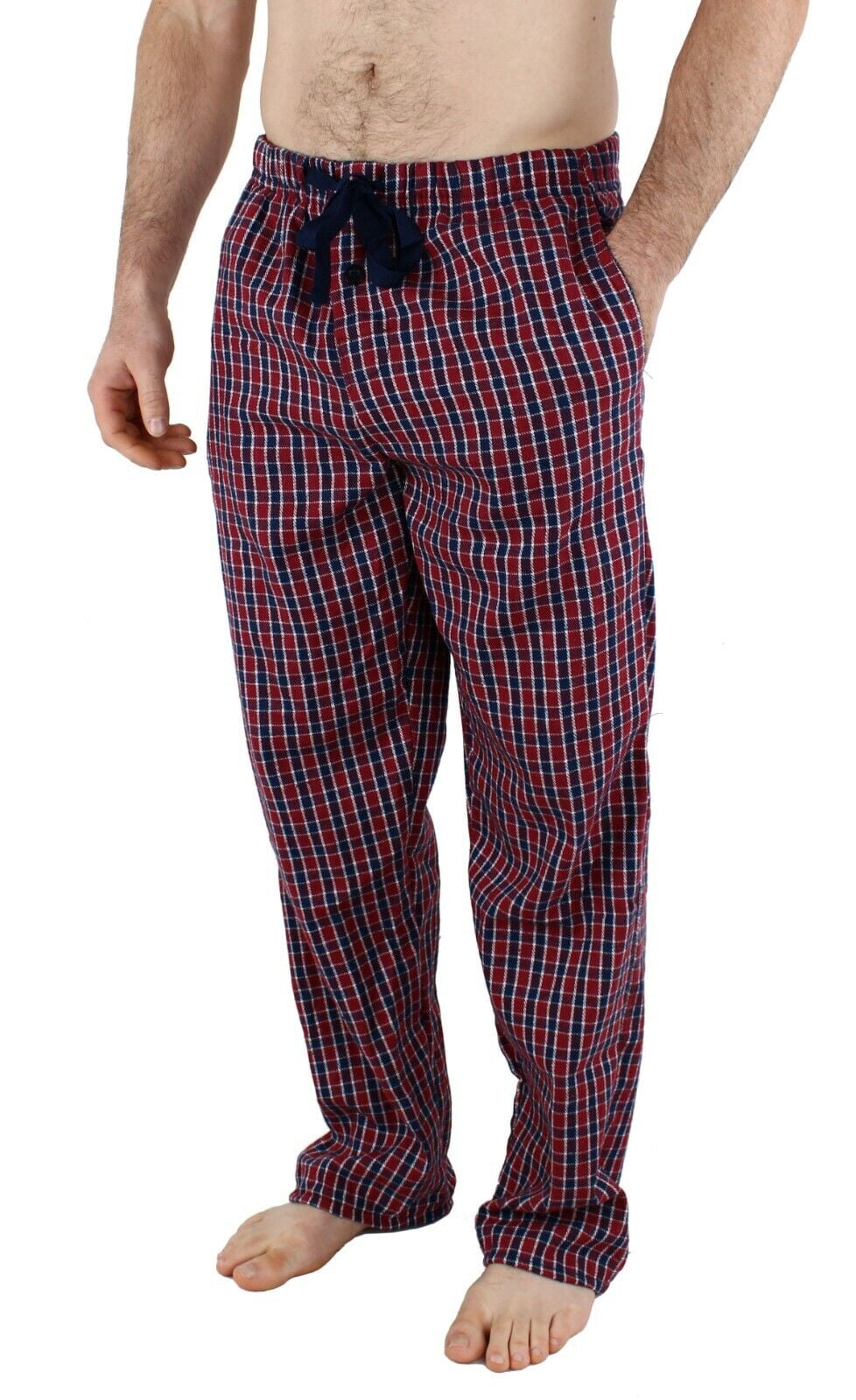 Comfy Lifestyle Mens Lightweight Flannel PJ Pajama Sleep Bottom Lounge ...