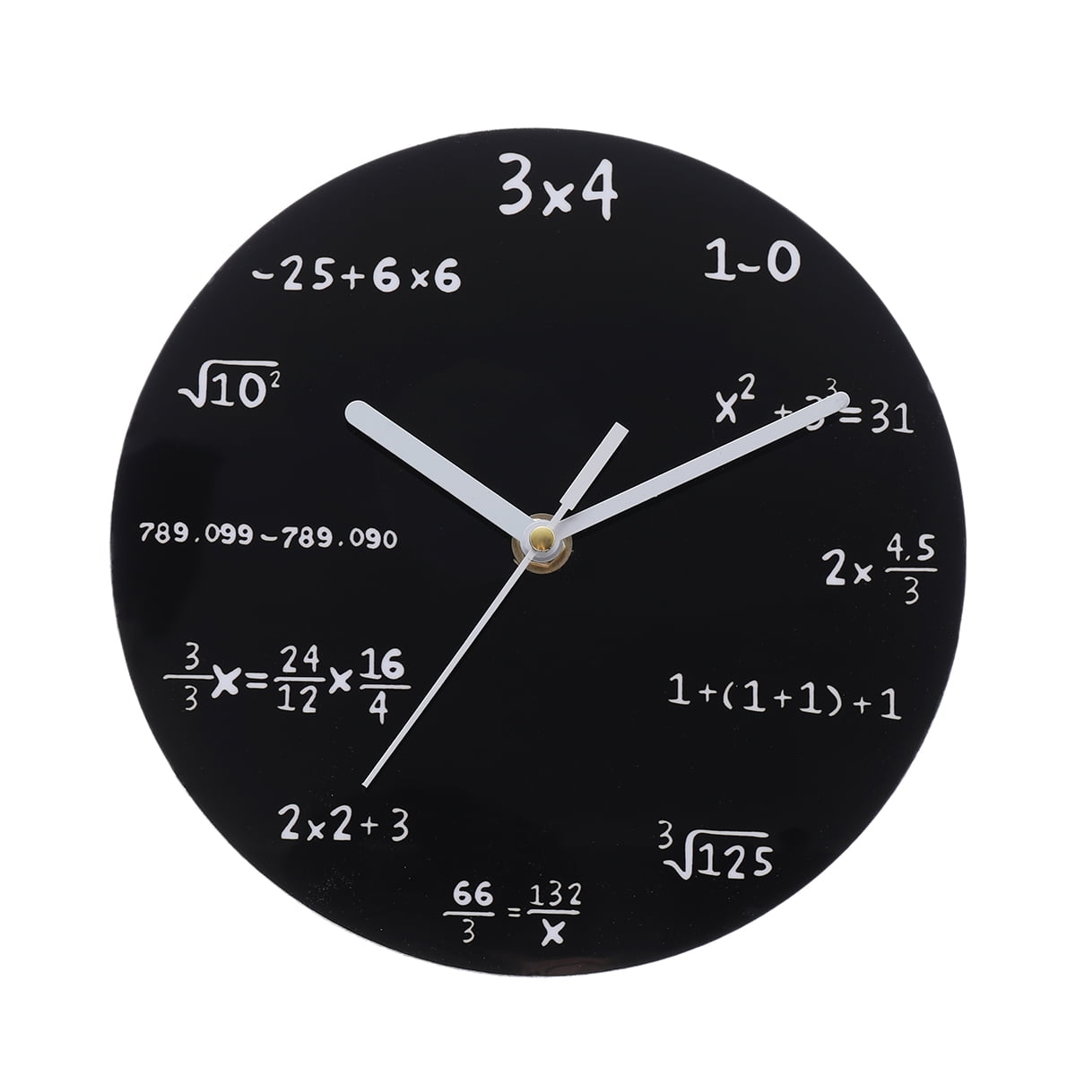 20cm Math Round Wooden Wall Clock Modern Home Living Room Kitchen Watch 20cm-math-round-wooden-wall-clock-modern-home-living-room-kitchen-watch