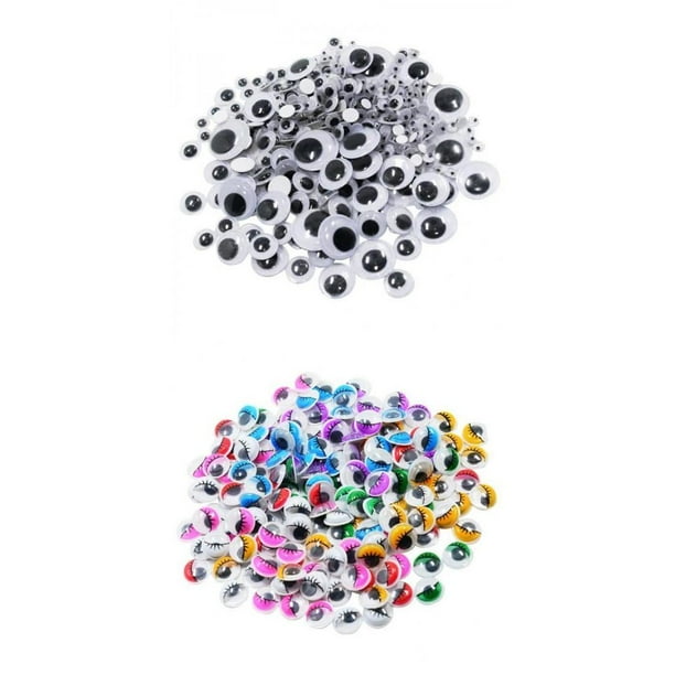 476 Piece Mixed Sticky Wiggle Googly Eyes Assorted Sizes for Kids Craft ...