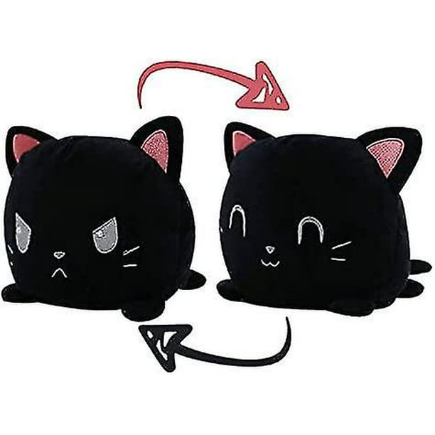 ZMLEVE,Flip Cats Plush Toys, Reversible Mood Stuffed Animal, Moody ...