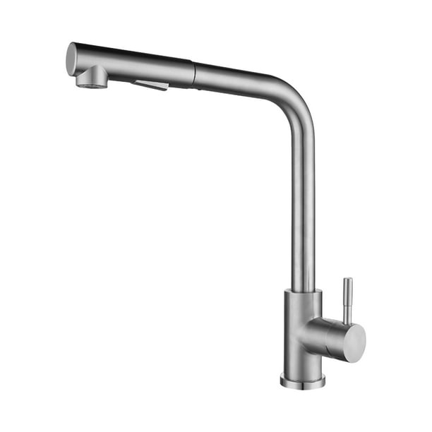 Mistaha 360°Swivel Pull Out Kitchen Faucets with 2 Spray Modes Bathroom ...