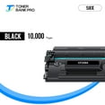 CF258X Black 58X Toner Cartridge (With-chip) High-yield Compatible for ...