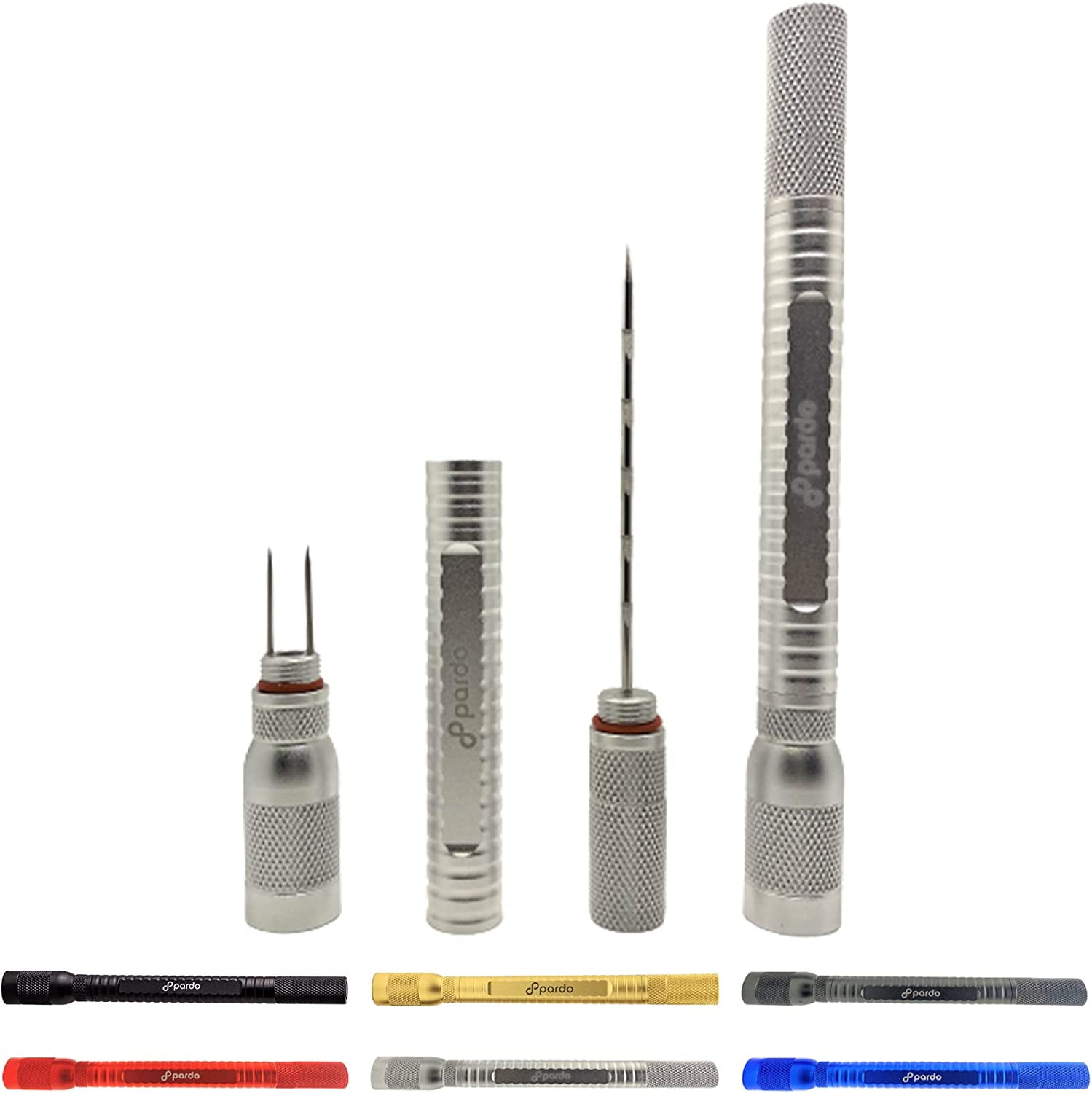 Pardo Cigar 4-in-1 Multitool, Dual Size Cigar Punch with Cigar Draw ...