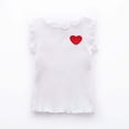 Aihuaihua Girls Toddlers' Sleeveless Cotton T Shirts，Summer Crewneck ...