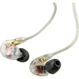 Shure SE535 Sound Isolating Earphones, Triple Driver, Clear, Bluetooth ...
