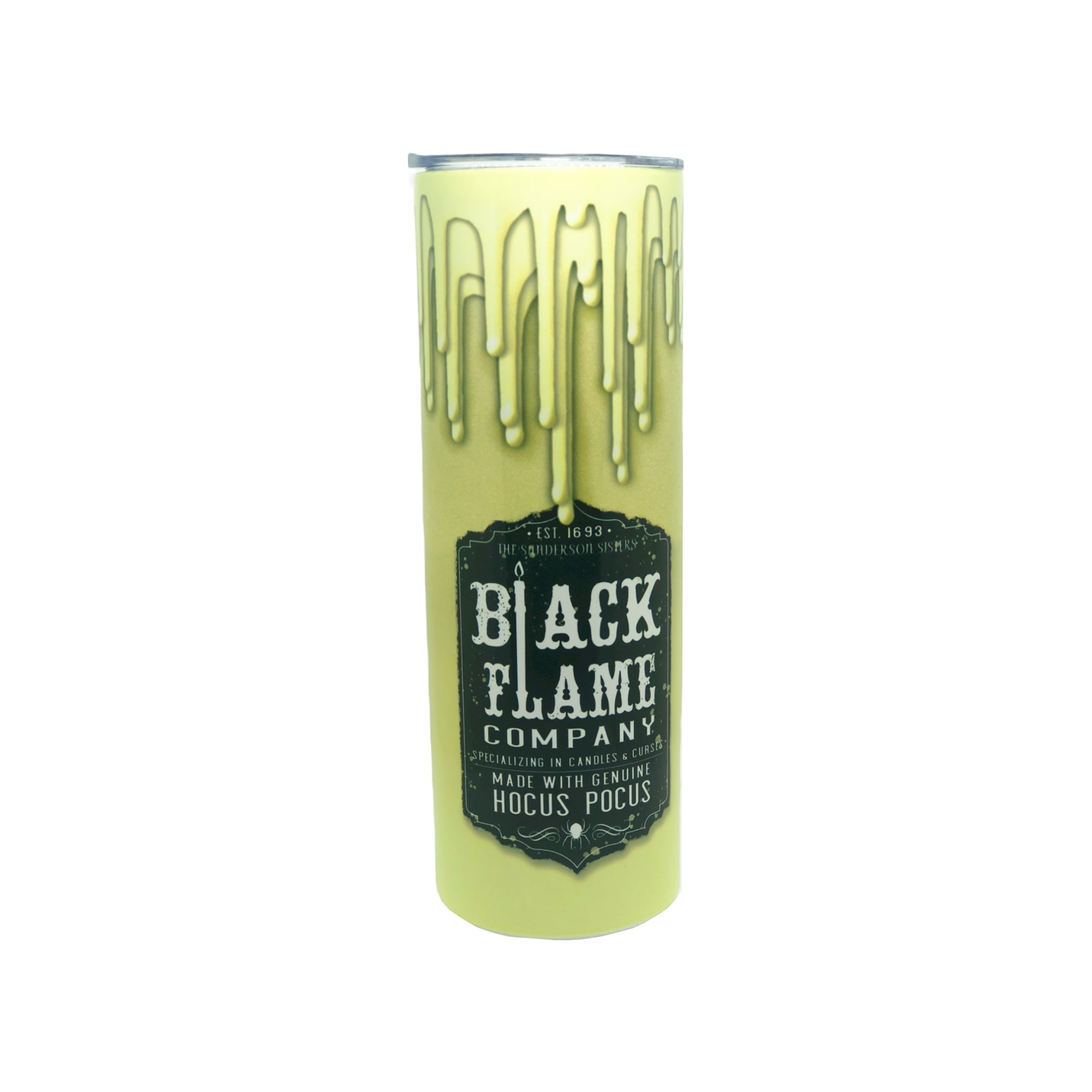 Black Flame Hocus Pocus Candle 20oz Sublimated Tumbler - Walmart.com