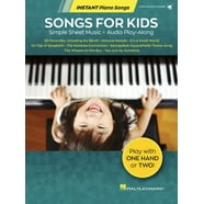 Little Pianist. Piano Songbook for Kids: Beginner Piano Sheet Music for ...