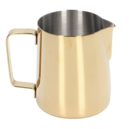 Frothing Pitcher, 304 Stainless Steel 350ml Capacity Internal Scale ...