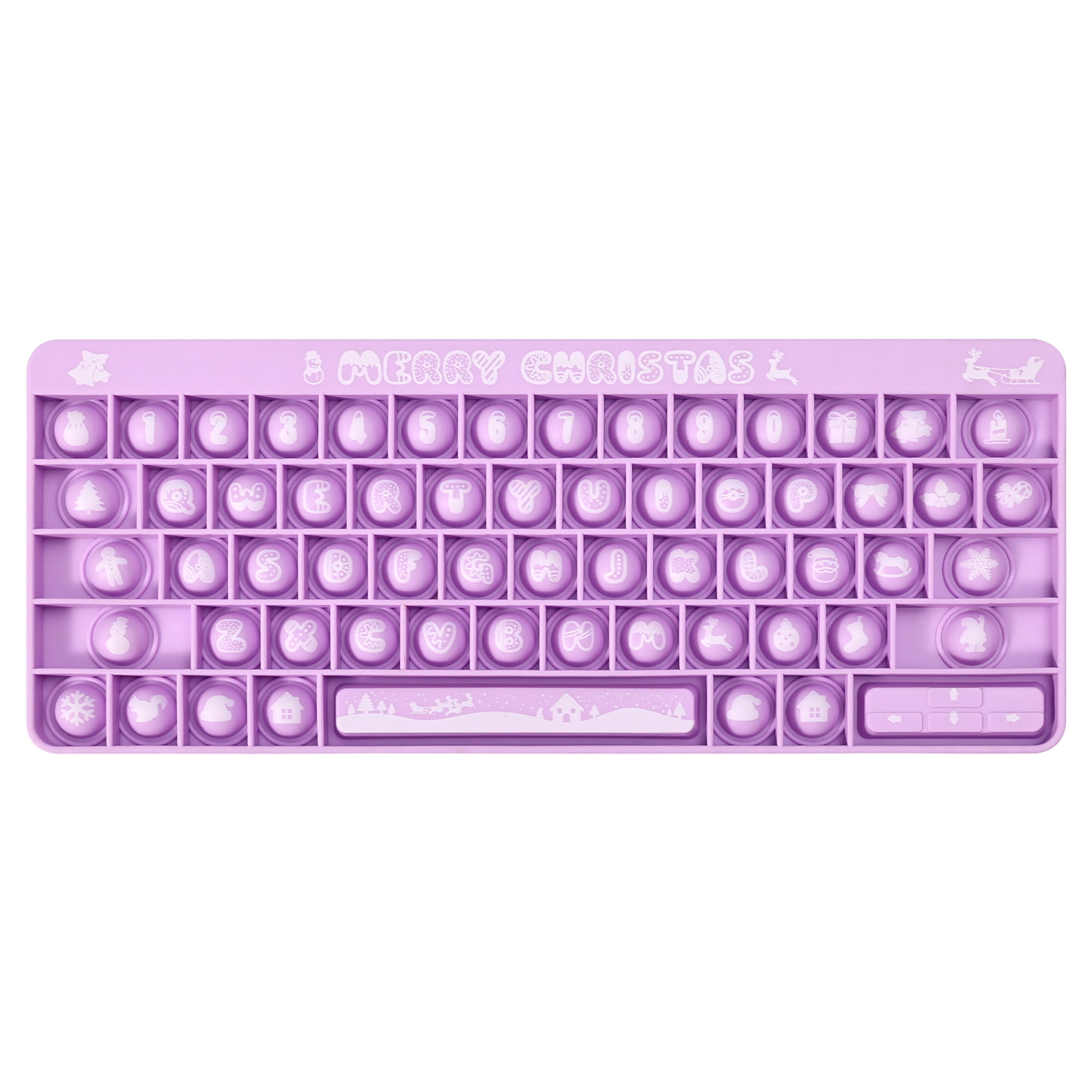 goowrom Bubble Keyboard Toy with Letter, Finger Sensory Stress ...