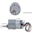 2024 Encoder Motor Set Kit 6mm Shaft with Mounting Bracket for Smart ...