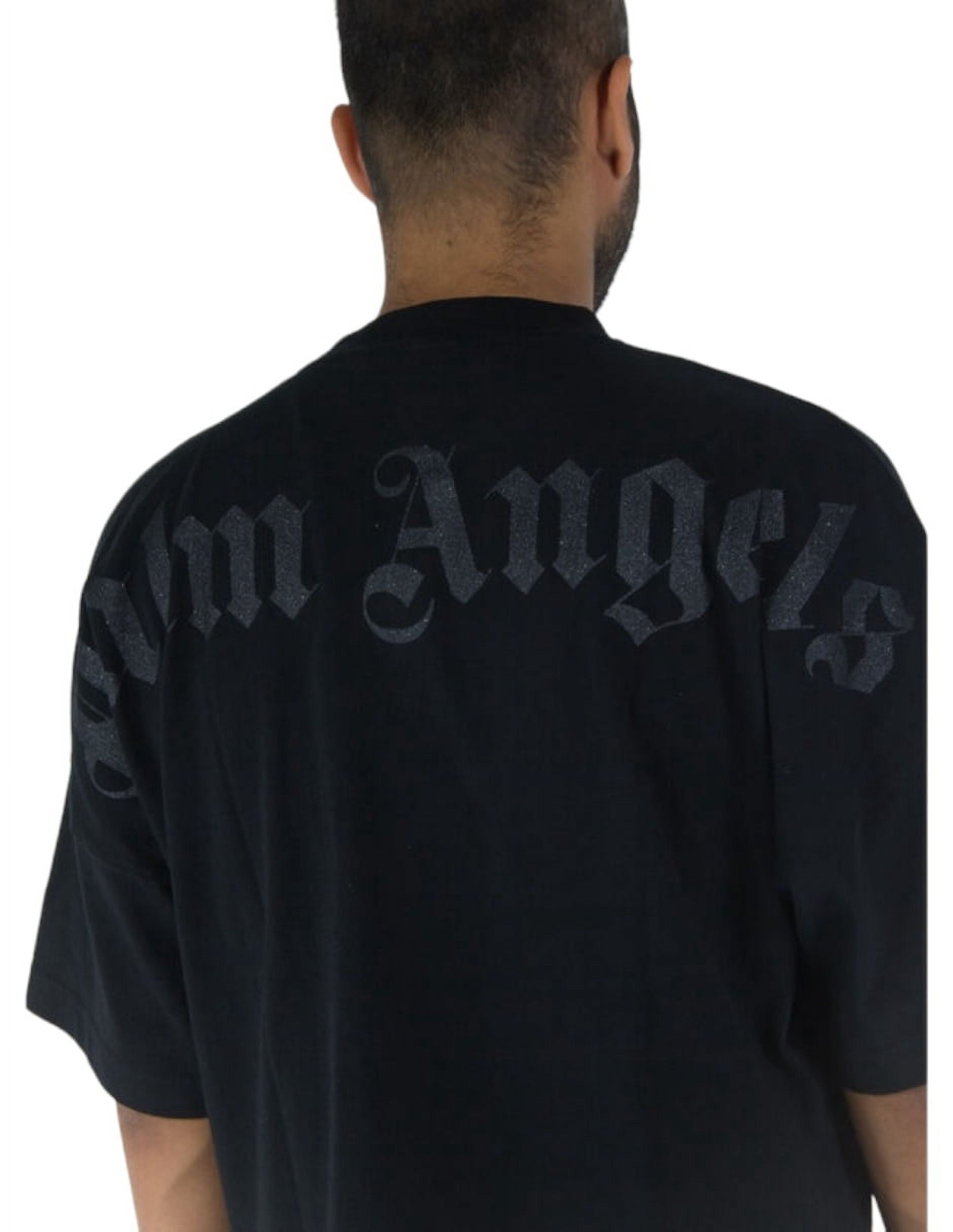 Playera Palm Angels cuello redondo para hombre letras negras M ...
