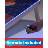 4 ft. X 2 ft. Wood Cornhole Bag Toss Boards w/ Color-Changing LED ...