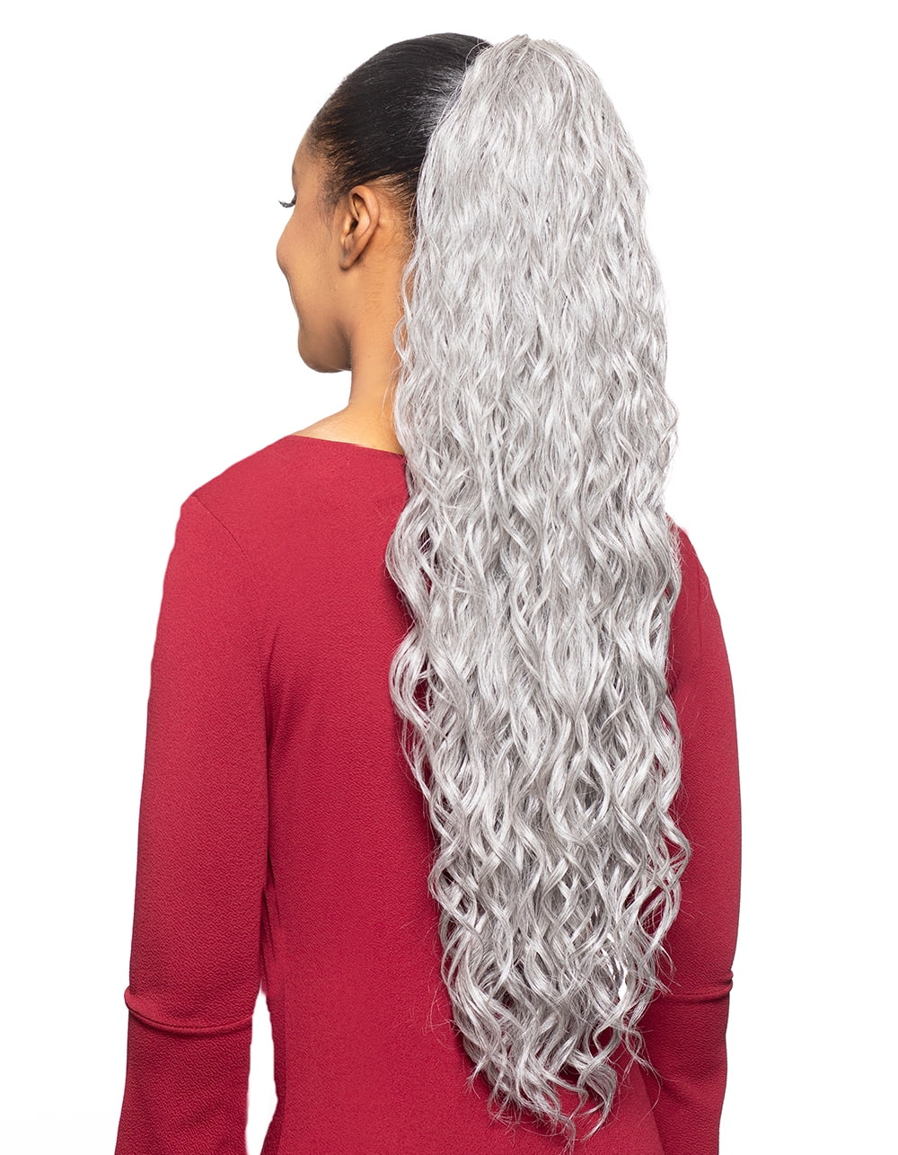 Alicia Beauty Foxy Silver Collections, Synthetic Wavy Style 28 Inch ...