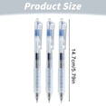 Retractable Gel Pens, 0.5mm Fast Dry Black Gel Pen With ST Tip, Smooth ...