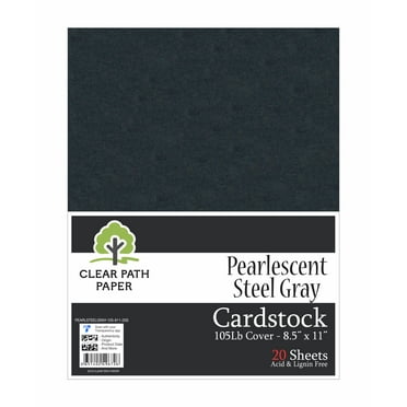Mirror Steel Gray Cardstock - 12 x 12 inch - .012" Thick - 10 Sheets ...