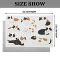 Area Rugs 23.62"x35.43" Soft Non-Slip Door Mat Machine Washable ...