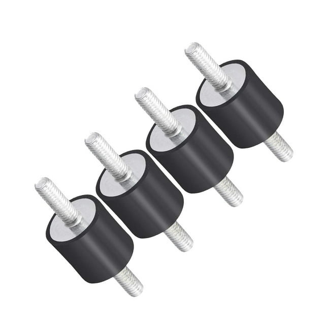 4Pcs Rubber Studs Shock Absorber, Rubber Isolator Mounts, Double ...
