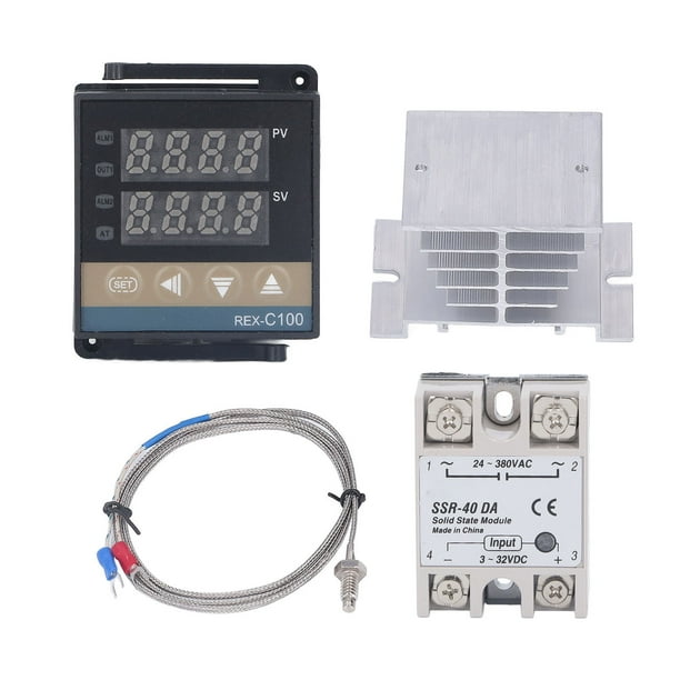 PID Temperature Controllers Kit, Stainless Steel Probe Quick Response ...