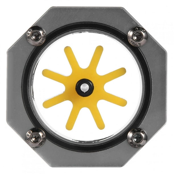 Aluminum Alloy G1/4 Thread Water Cooling Flow Meter Indicator for PC ...