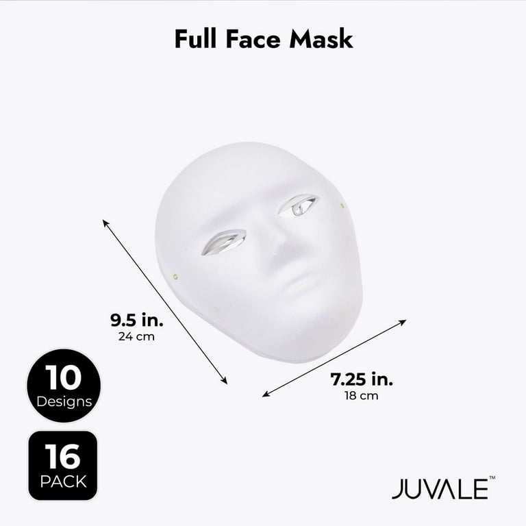 Full Face Paper Mask Template