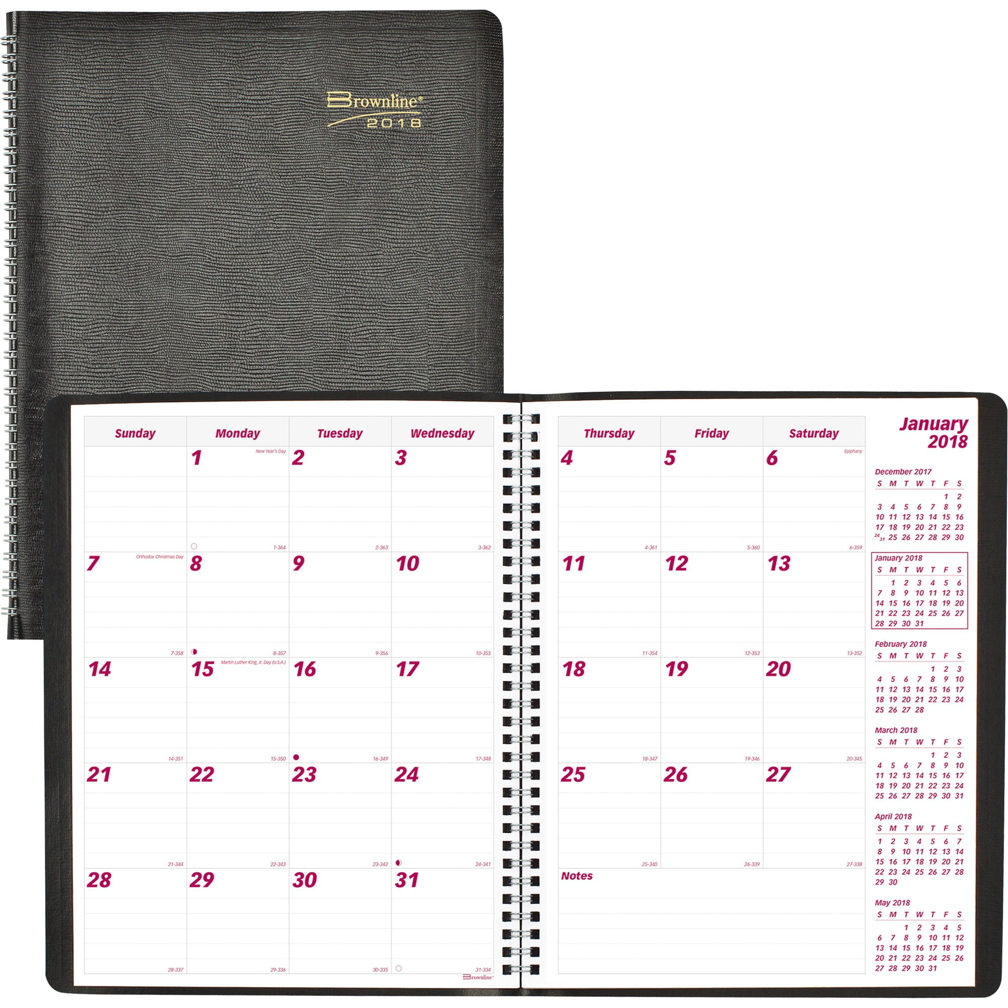 Brownline 14-Month Monthly Planner - Walmart.com