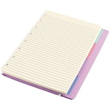 FILOFAX Refillable Pastel Notebook, A5 (8.25" x 5") Orchid - 112 Cream ...