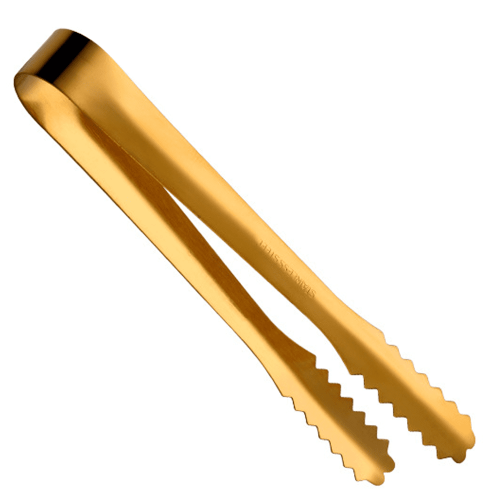 Gold Ice Tongs