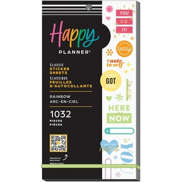 Happy Planner Sticker Value Pack-Happy Illustrations, 521/Pkg - Walmart.com