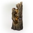 Alpine Corporation 52" Tall Indoor/Outdoor Waterfall Willow Tree ...