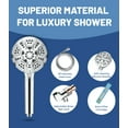 Hopopro Filtered Shower Heads With Handheld 6 Settings High Pressure