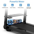 Costway Ultra-thin Lightweight Folding Treadmill Installation-free ...