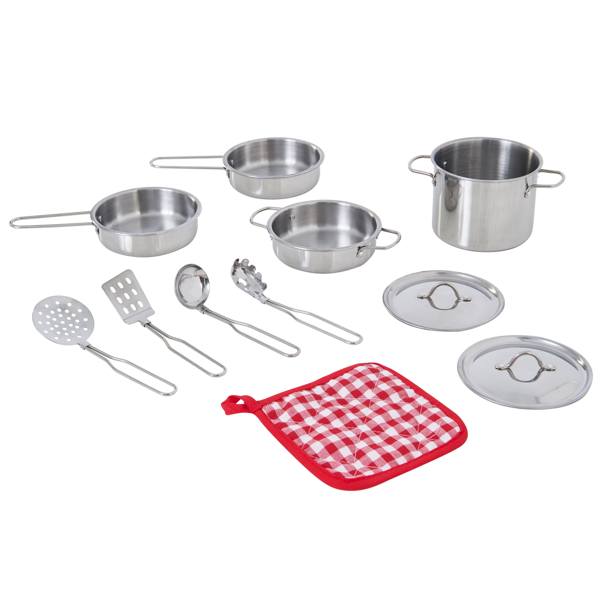 Click here for Teamson Kids Cooking Playset Accessory Set Steel 1... prices