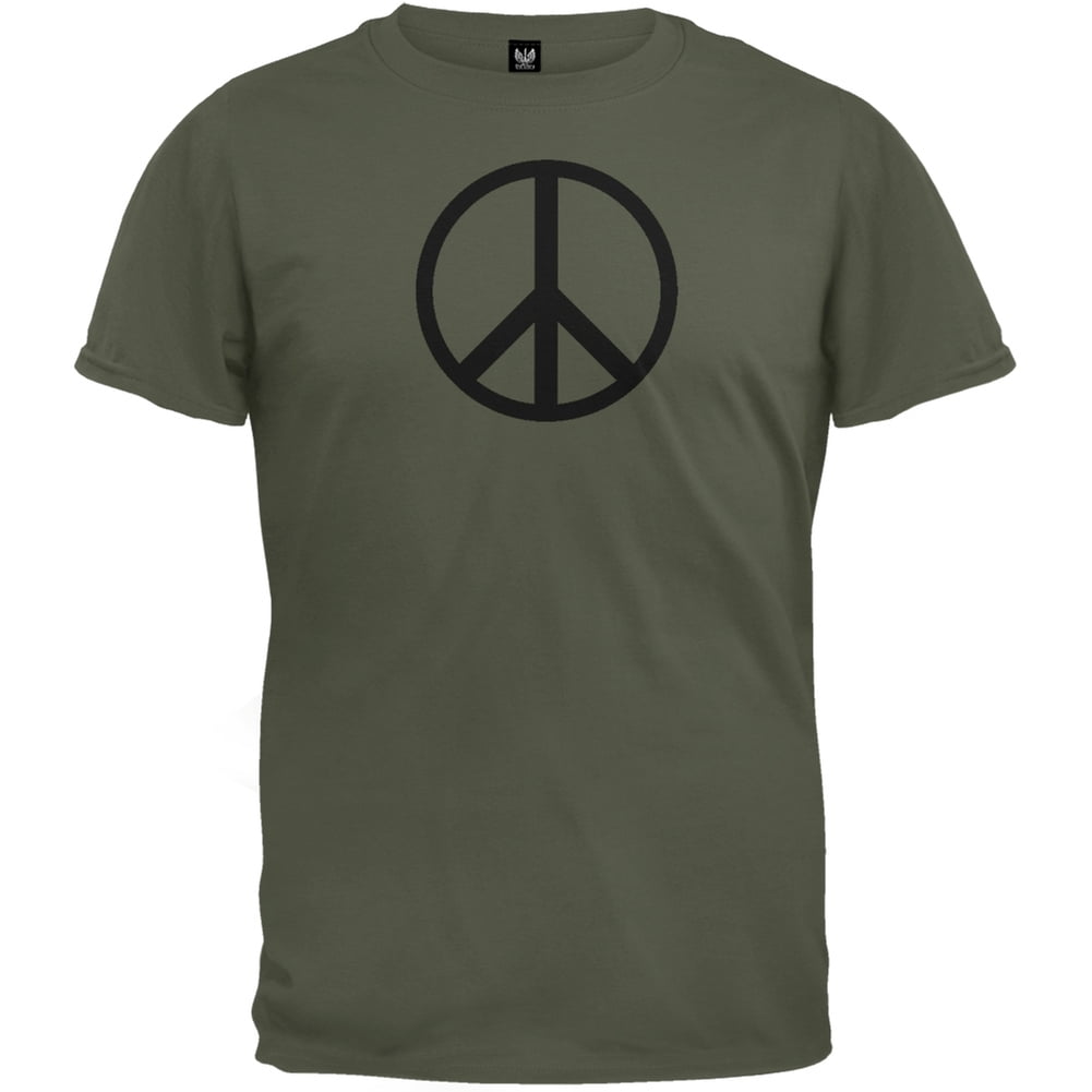 Peace Sign T-Shirt - Small - Walmart.com