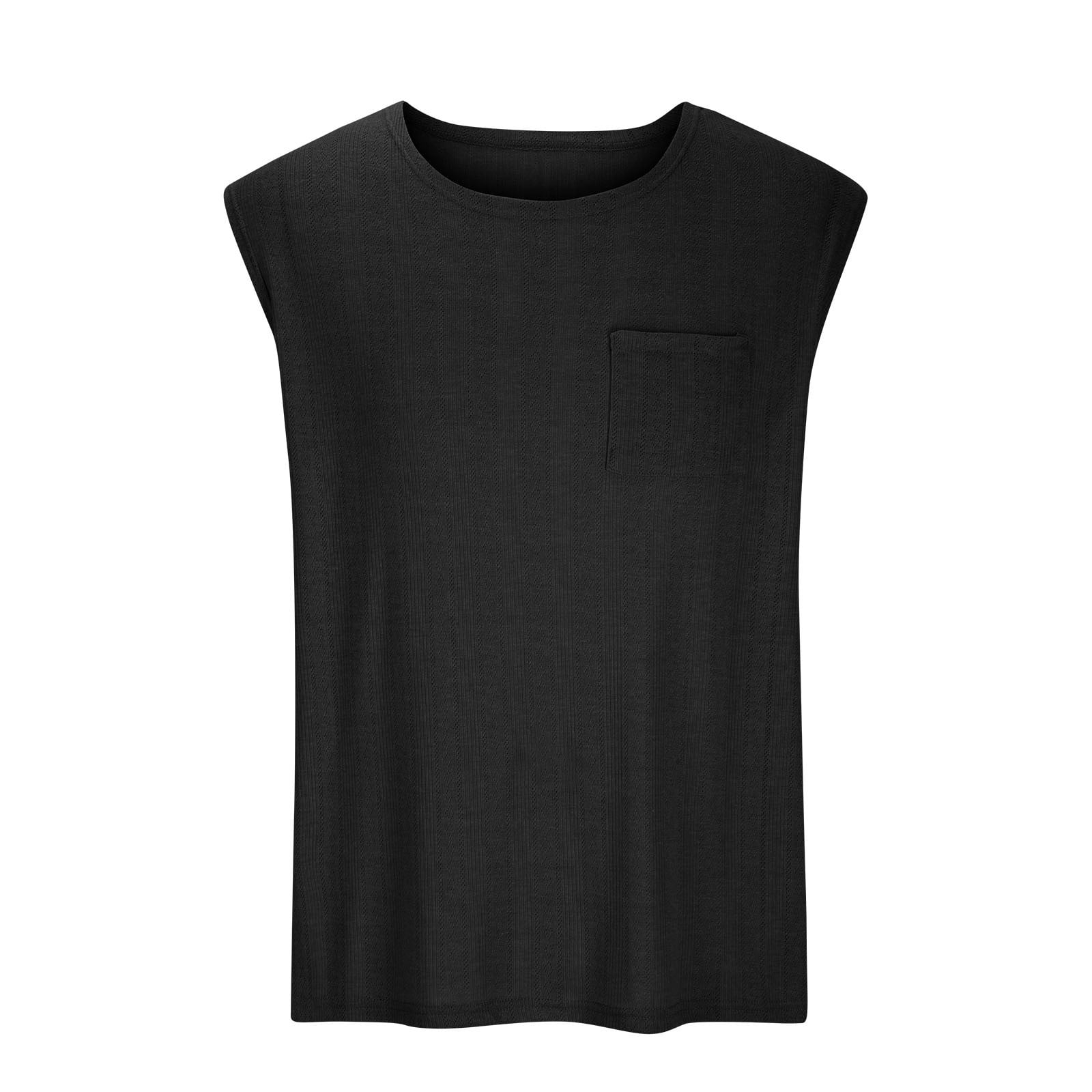 Click here for Besolor Mens Knitted Workout Tank Tops Casual Crew... prices