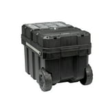 HART 24in Rolling Tool Box, Portable Black Resin Toolbox - Walmart.com
